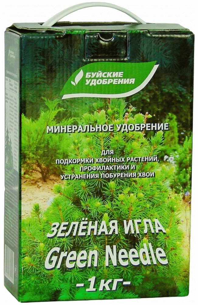 Зеленая игла от побурения хвои, 1 кг в Москве – цены, характеристики ...